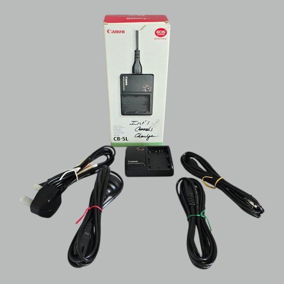 Canon | Cameras, Photo & Video | New Canon Cb5l Battery Charger W 4 ...